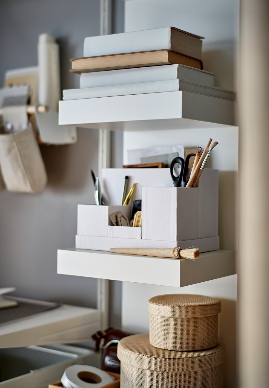 Lack wall shelf unit store